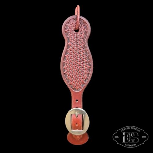 Custom Scalloped Spur Straps – Deeter Custom Saddlery